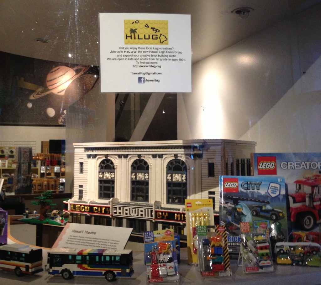 Bishop Museum Hawaii LEGO Theme Installation – HILUG